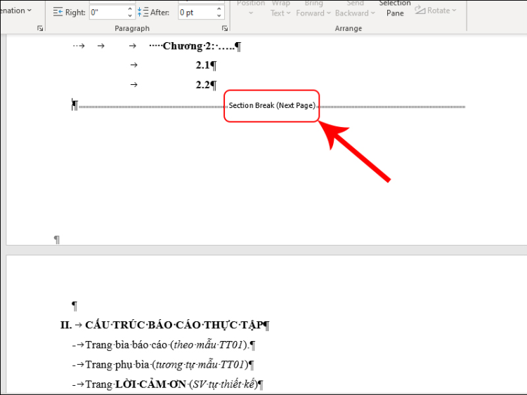 Cách chia Section trong Word dành cho người mới bắt đầu - Kenh29.com